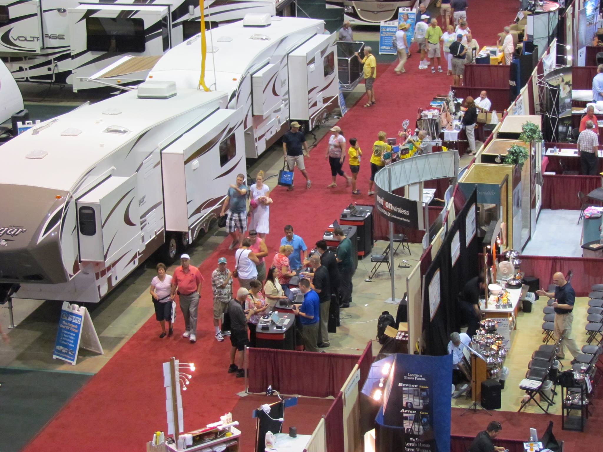 RV Show Shopping is the Best!Florida RV Trade Association