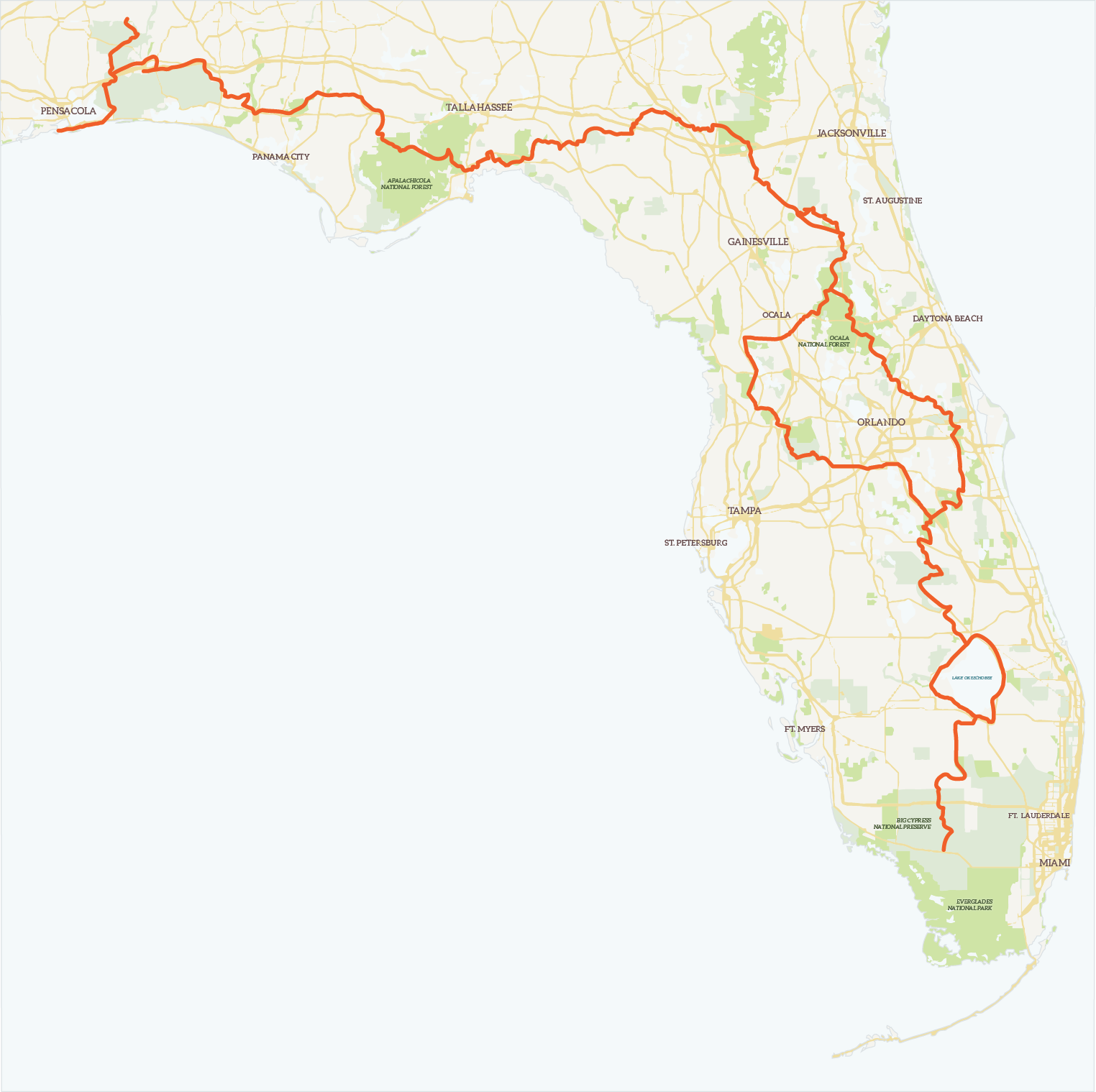 Exploring the Florida National Scenic Trail - Florida RV Trade ...